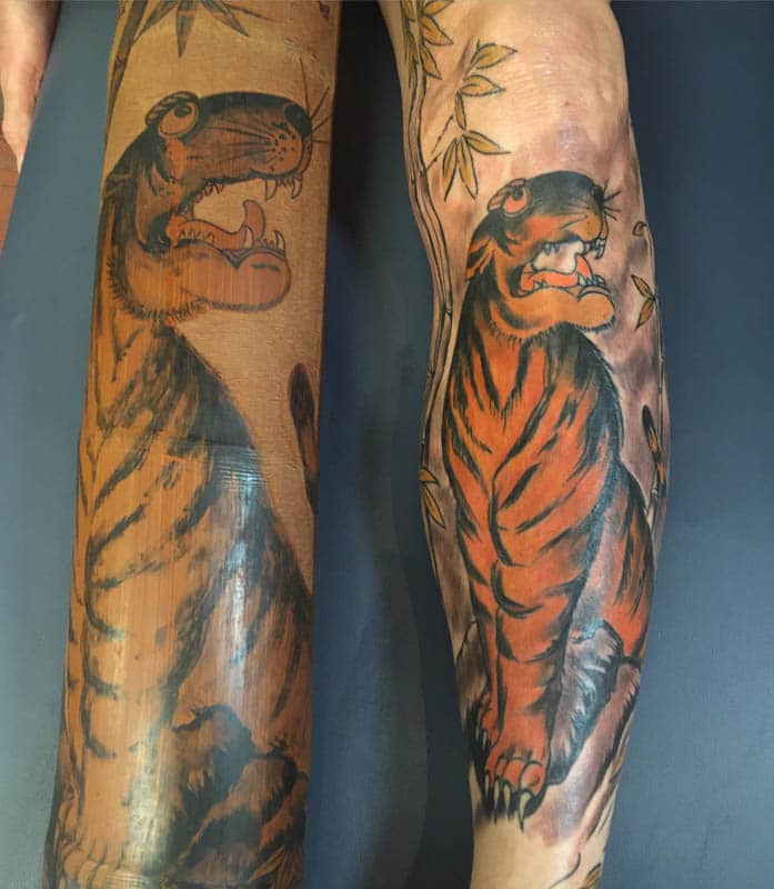 Best Japanese Style Tattoo Artist In Florida Marine Wesley